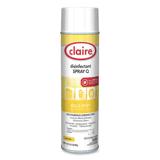 Spray Q Disinfectant by Claire® CGC1002 | OnTimeSupplies.com