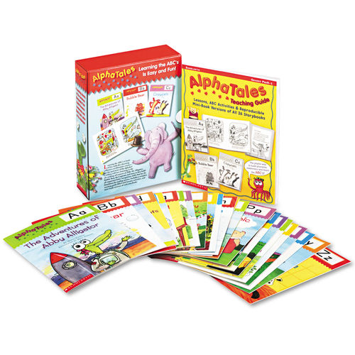 Alpha Tales Learning Library Set by Scholastic SHS0545067642 ...