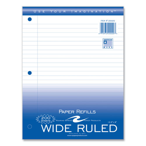 Loose Leaf Paper by Roaring Spring® ROA20020CS | OnTimeSupplies.com