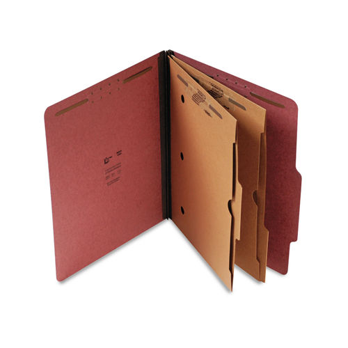 SIX-SECTION POCKET PRESSBOARD CLASSIFICATION FOLDERS by S J Paper ...