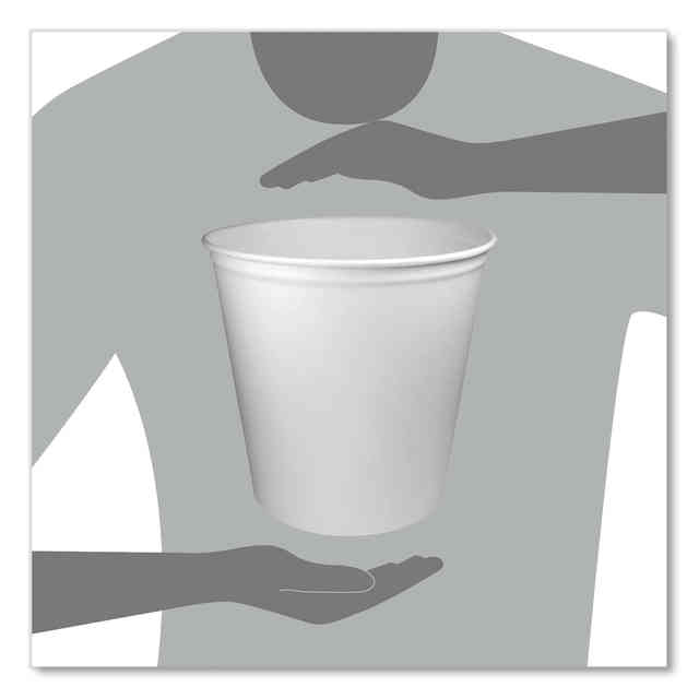 Double Wrapped Paper Bucket by Solo SCC10T1UU | OnTimeSupplies.com