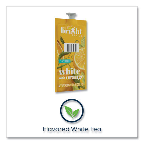 The Bright Tea Co. White with Orange Tea Freshpack by FLAVIA® LAV48024 ...