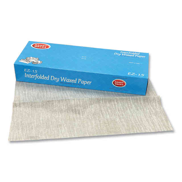 Interfolded Dry Waxed Paper Deli Sheets by Handy Wacks© HWAEZ15 ...
