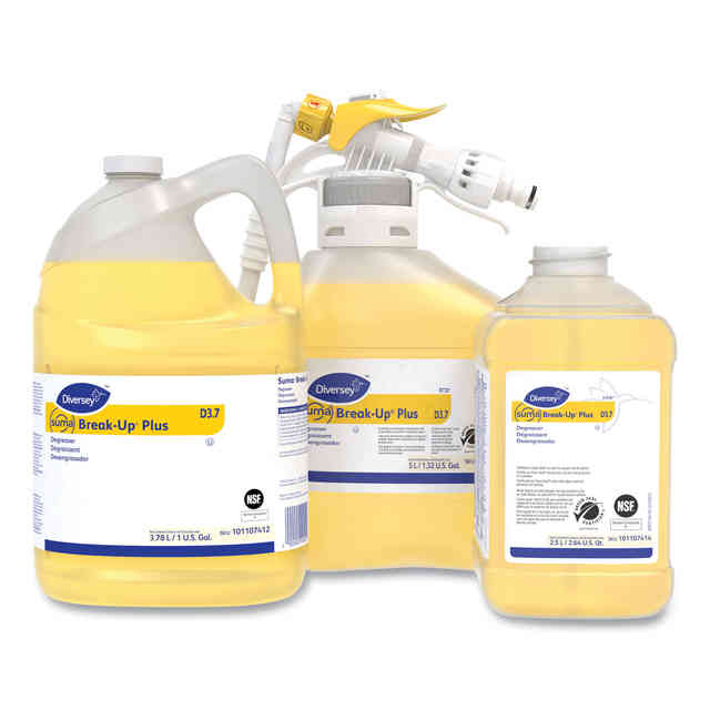 Suma Break-Up Plus Solvent Free Cleaner Degreaser by Diversey ...