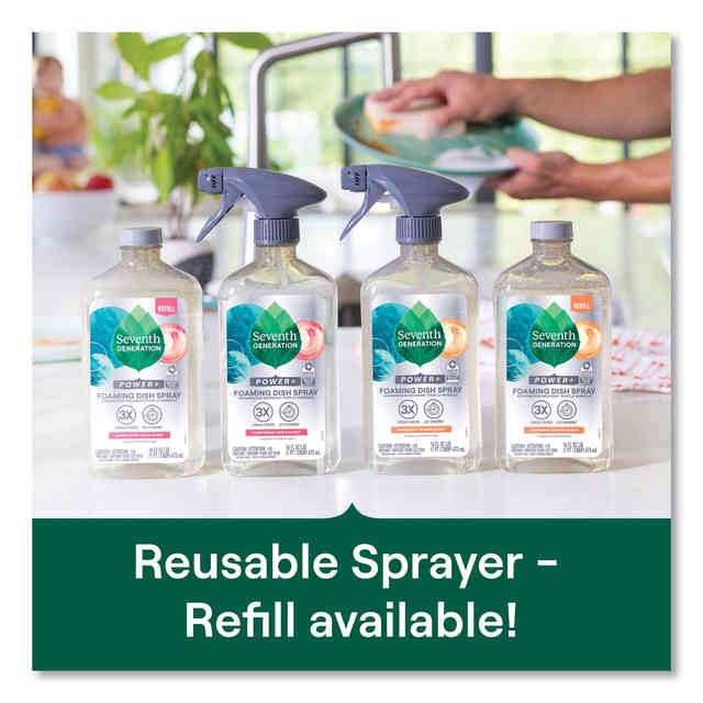 Foaming Dish Spray by Seventh Generation® SEV45169CT | OnTimeSupplies.com