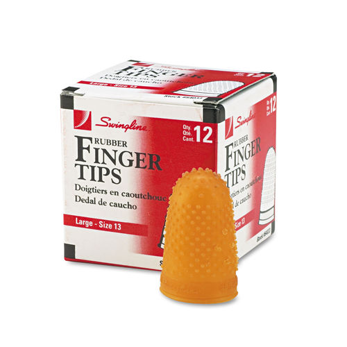 Rubber Finger Tips by Swingline® SWI54033 | OnTimeSupplies.com