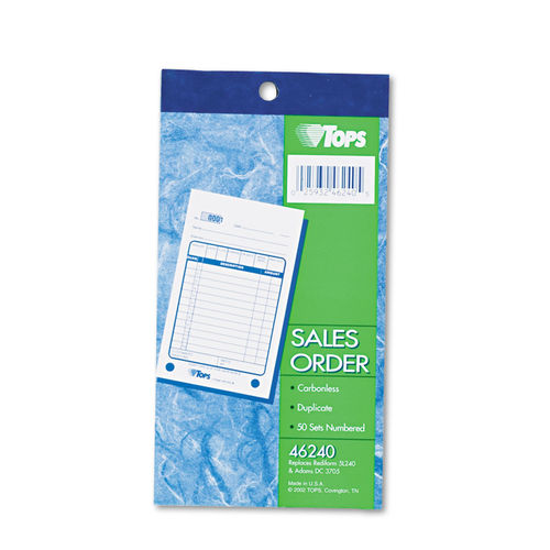 Sales Slip Book by TOPS TOP46240 | OnTimeSupplies.com