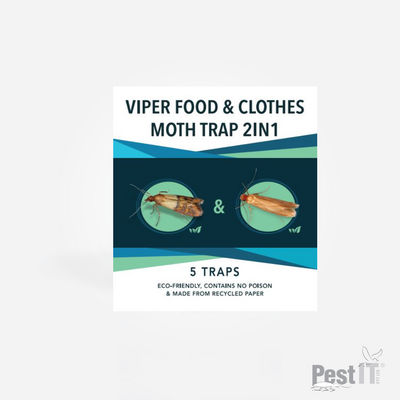 Viper Food & Cloth Moth Trap 2in1 (5 pack) - Food Safety Marketplace ...