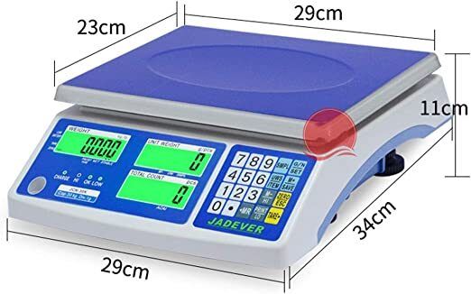 LCD Digital Stainless-Steel Food Scale - Food Safety Marketplace ...