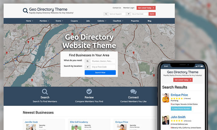 Best GeoCity Website Theme - Try Free Demo