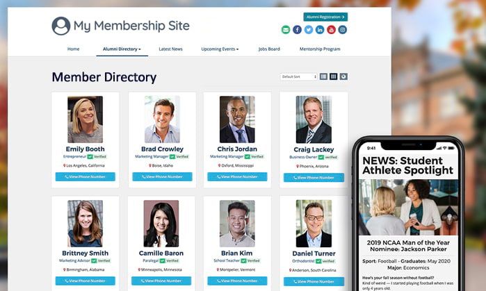 Best Members Only Website Template - Members Only Website Template ...