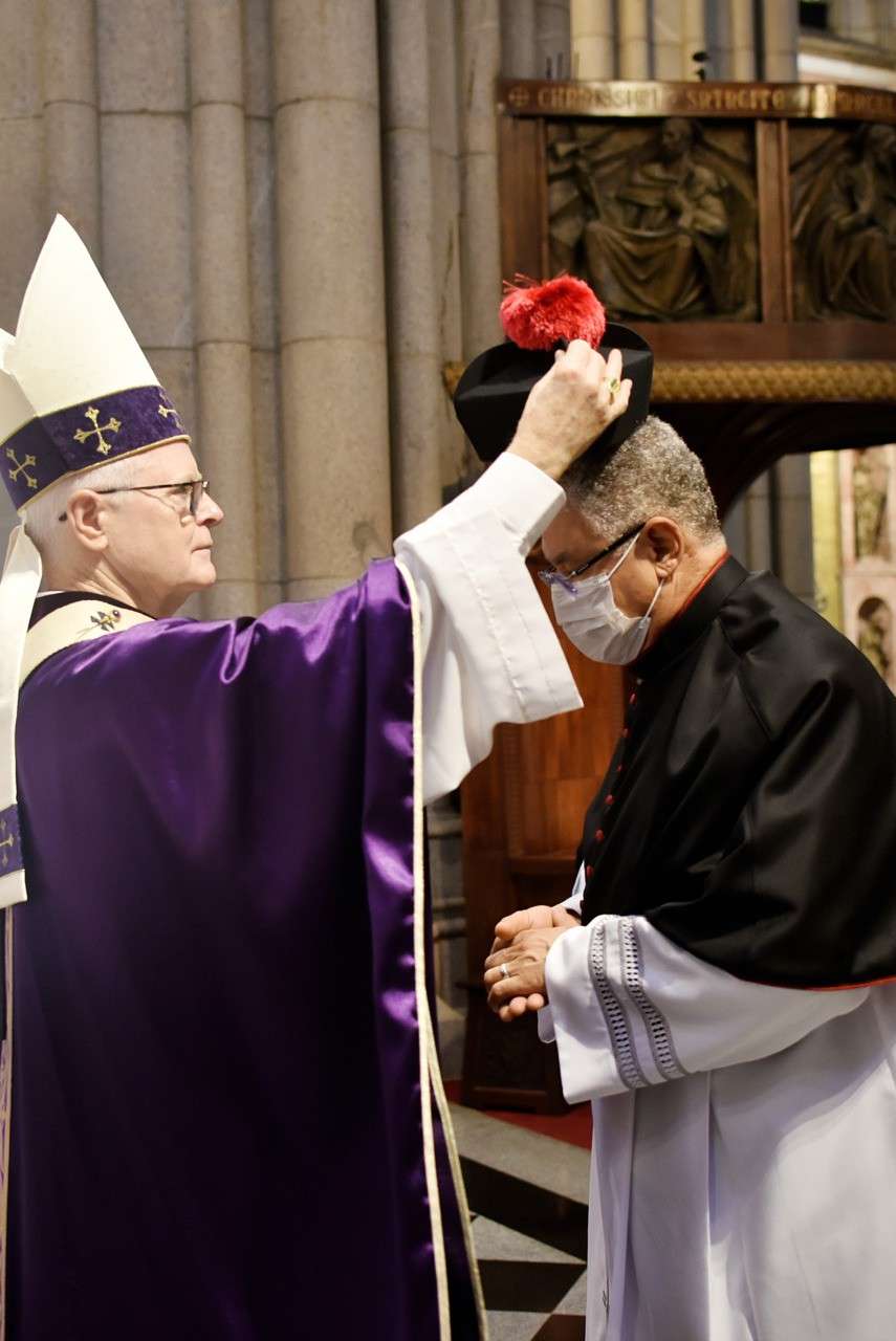 Cardeal Scherer institui três novos cônegos na Arquidiocese de São ... Cardeal Scherer institui três novos cônegos na Arquidiocese de São ...