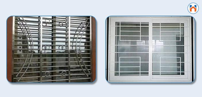 Top 20 Unique Window Grill Designs for Your Home | Homebazaar
