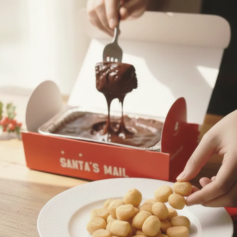 Santa’s Mail Family Box x Mini Khakai Set | กล่องของขวัญ เค้ก & ขาไก่ ...