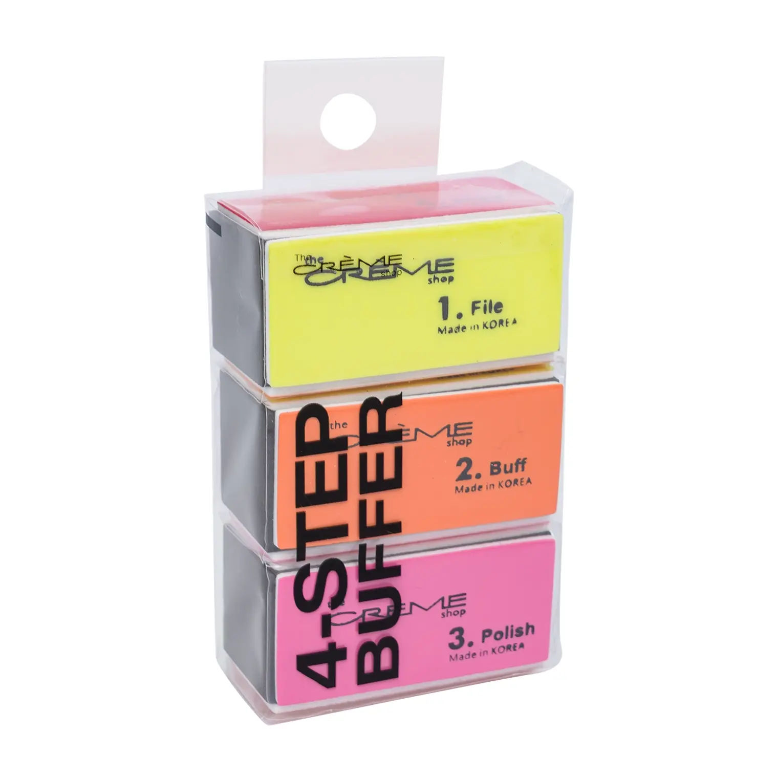 Wholesale The Crème Shop 4-Step Nail Buffer Block Set | YELLOW ORANGE ...