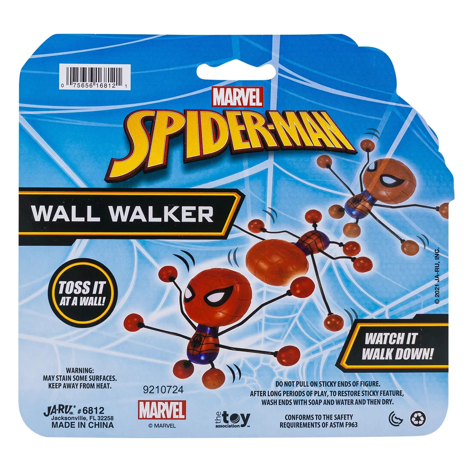 Wholesale Marvel Spider-Man Wall Walker Stretchy Fidget Toy | MULTI ...