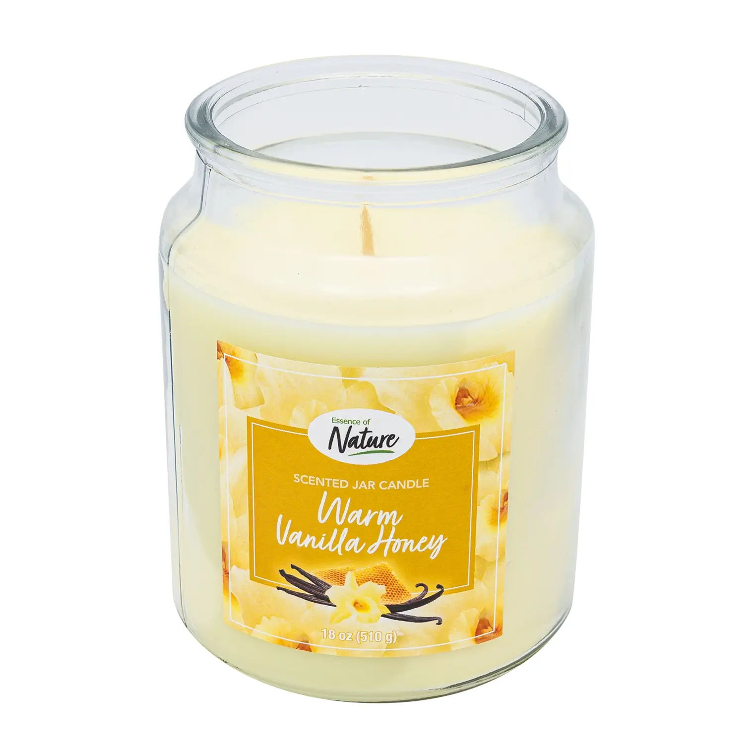 Wholesale Essence of Nature Scented Jar Candle, 18 oz, Warm Vanilla ...