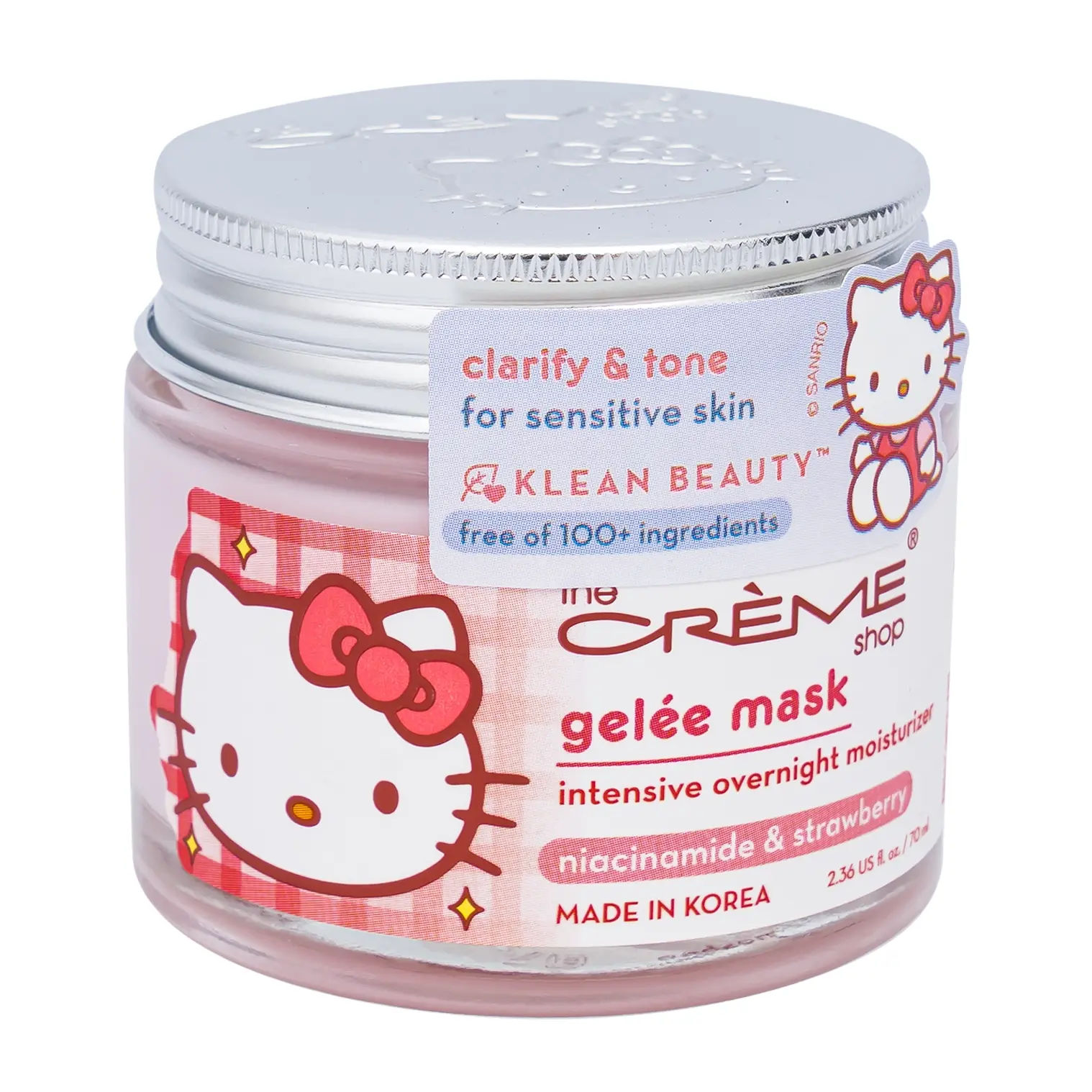 Wholesale The Crème Shop x Hello Kitty Klean Beauty Gelee Mask, 2.36oz ...