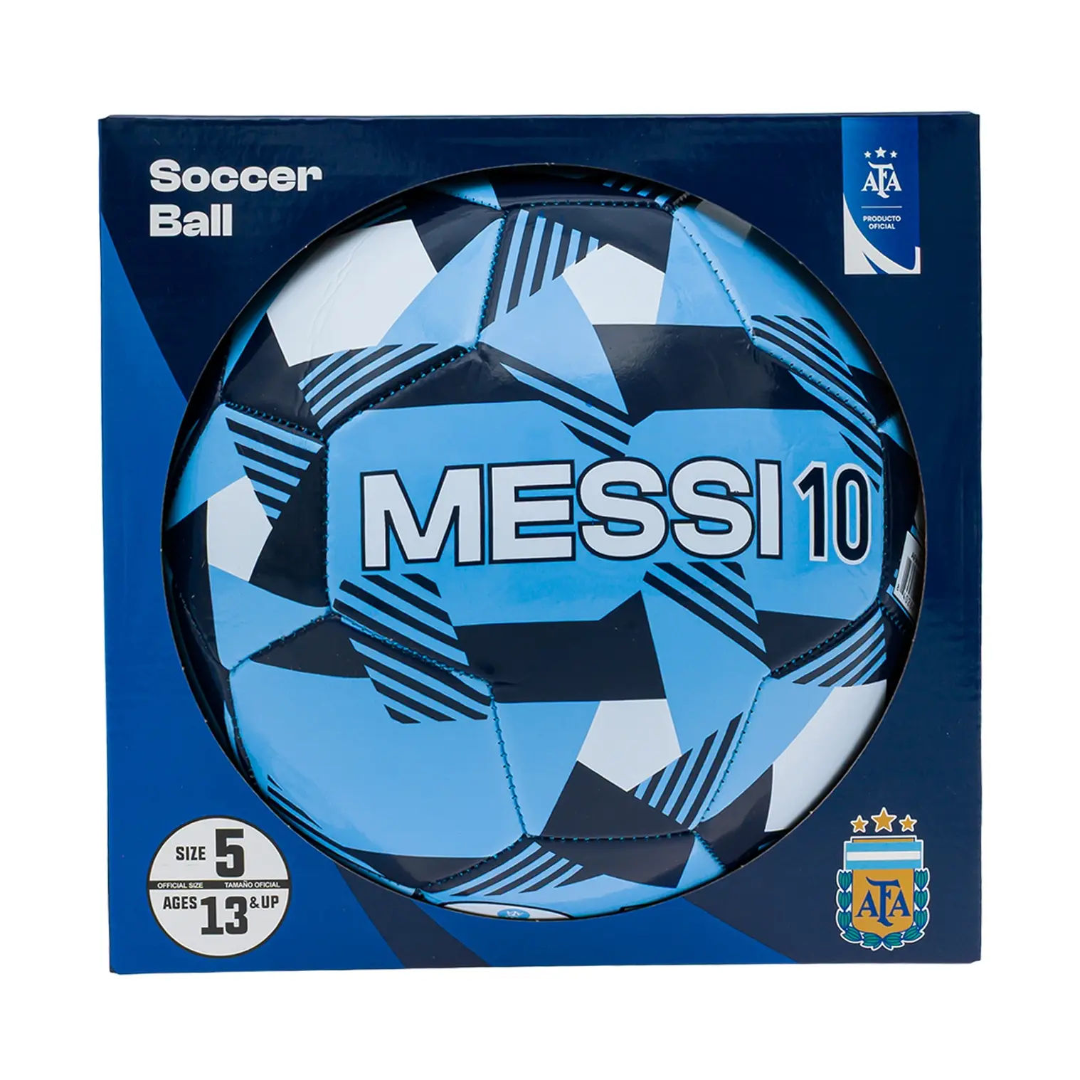Wholesale AFA Messi 10 Official Licensed Soccer Ball, Size 5, Blue ...