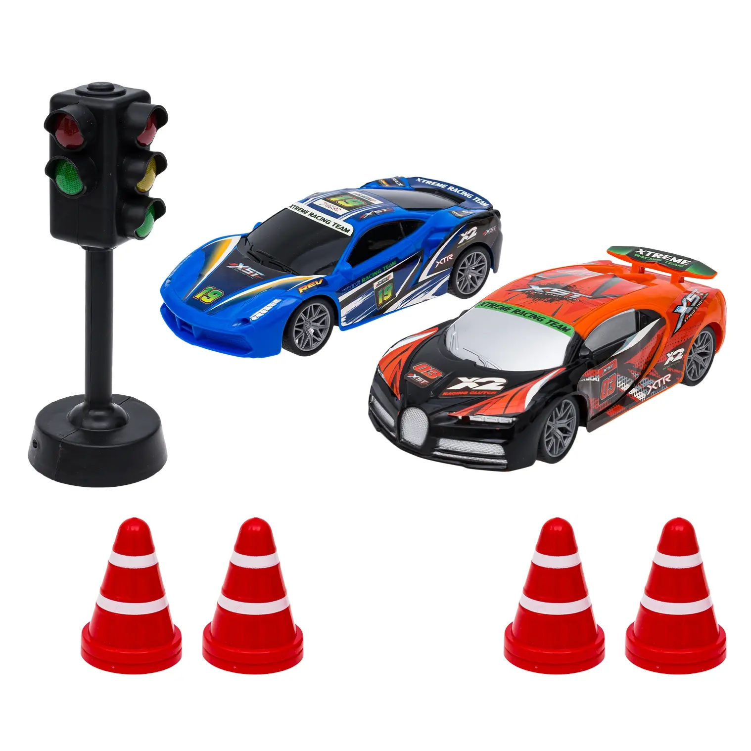 Wholesale Hunson Xtreme Street Tuning Duo RC Toy Car Set | | SKU: 14252