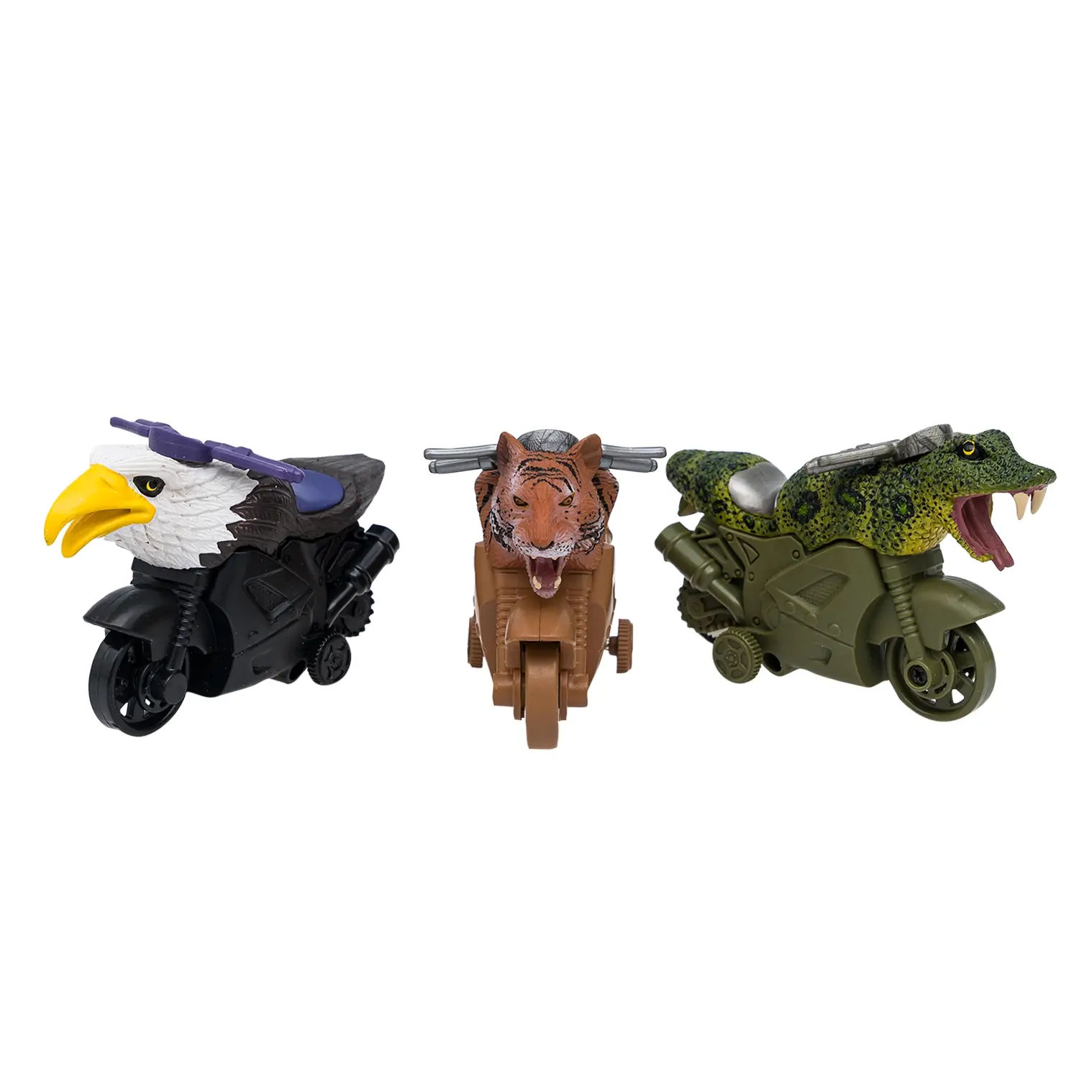 Wholesale Animal Empire Friction Stunt Animal Motorcycle, 4", Assorted ...