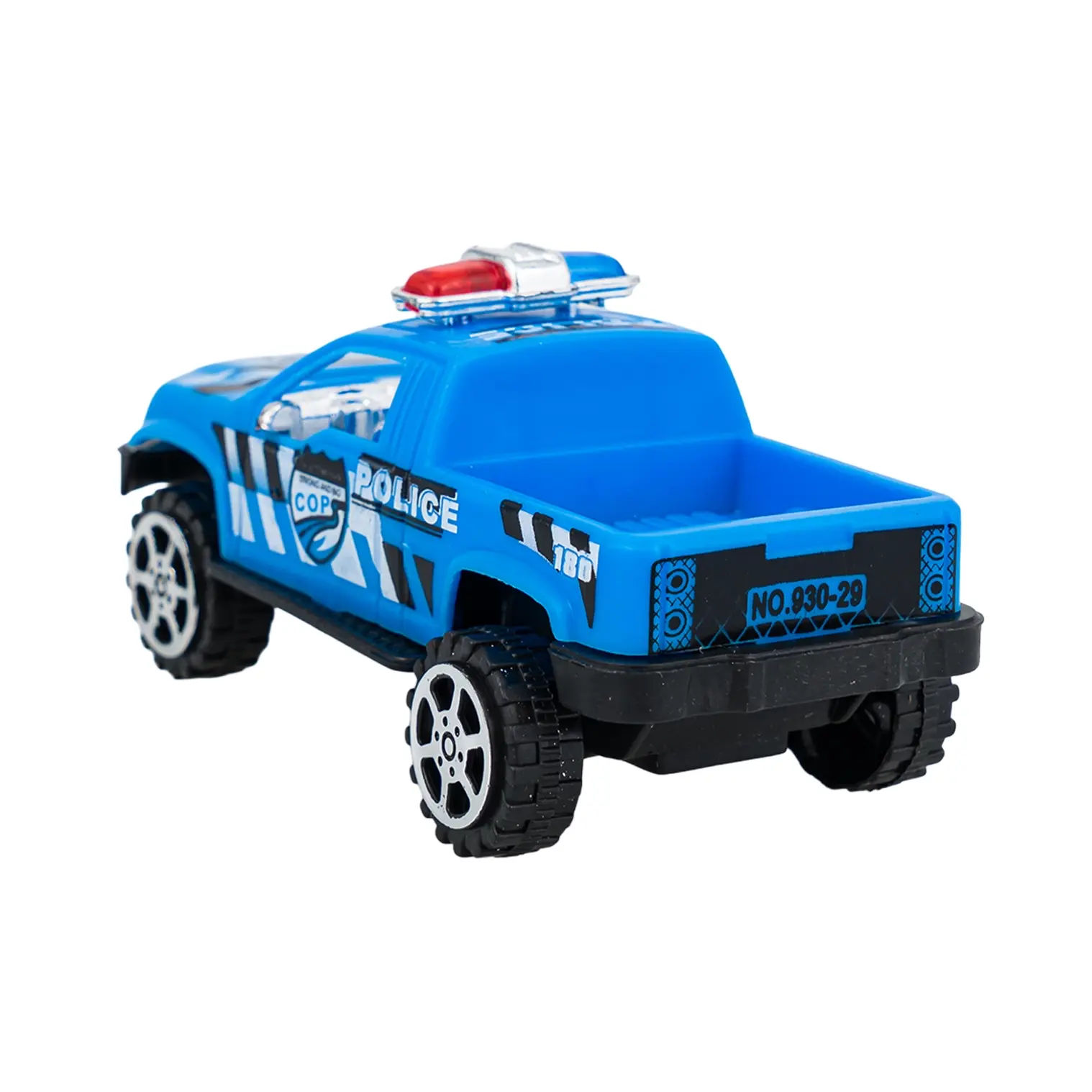 Wholesale Pull Back Mini Police Toy Trucks, 6 Pack | | SKU: 16476