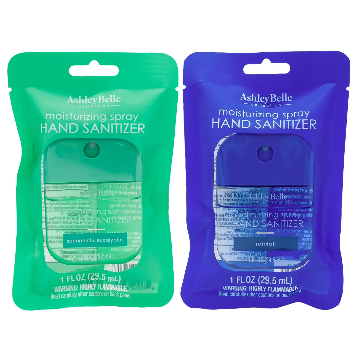 Wholesale Ashley Belle Moisturizing Spray Hand Sanitizer, 1 oz ...