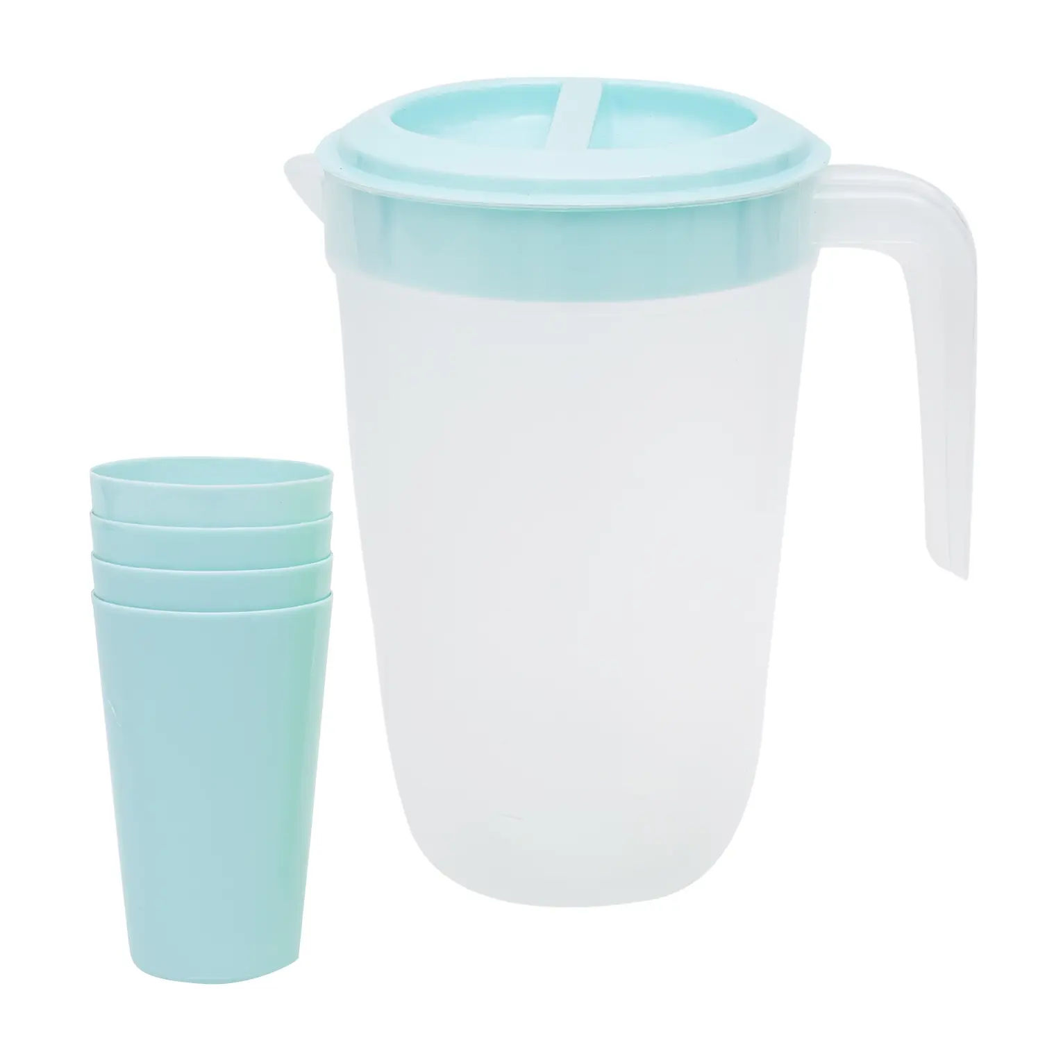 Wholesale MQ Trends 2L Plastic Pitcher and 4 Cups, Assorted Colors, BPA ...
