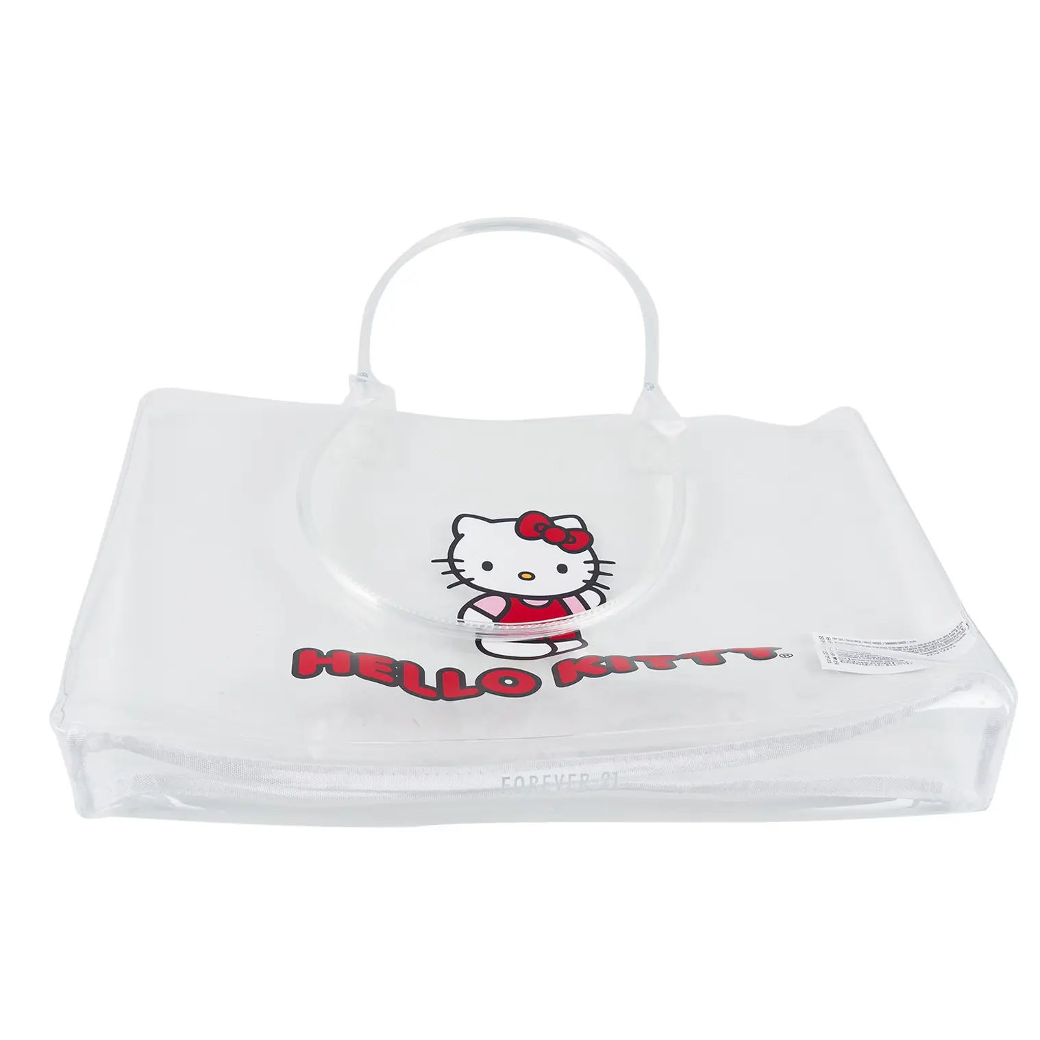 Wholesale Hello Kitty Clear Tote Bag - 15pc/case | CLEAR/MULTI | SKU: 82143