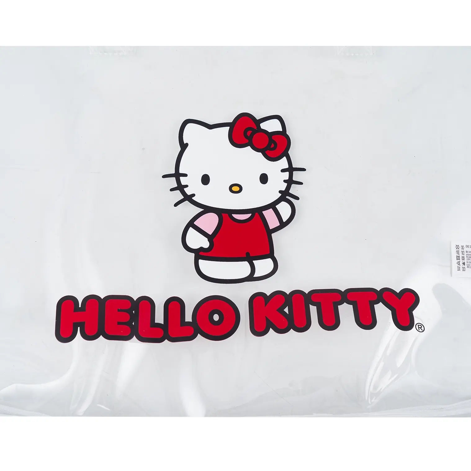 Wholesale Hello Kitty Clear Tote Bag - 15pc/case | CLEAR/MULTI | SKU: 82143