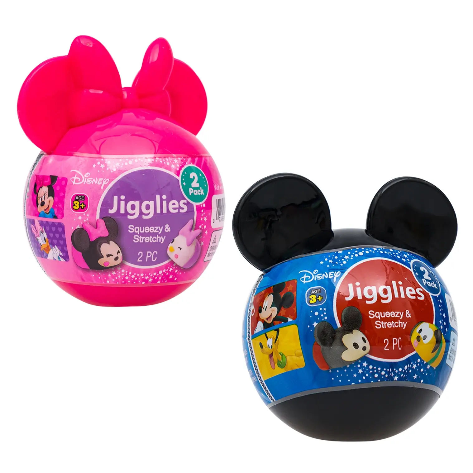 Wholesale Disney Jigglies Squeezy Toys, 2 Pieces, Stretchy, Mickey ...