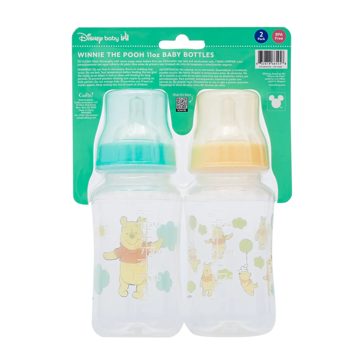 Wholesale Disney Baby Winnie The Pooh Baby Bottles, 2 Pack | YELLOW/RED ...