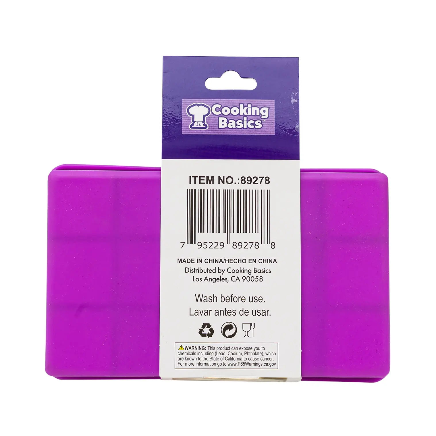 Wholesale Cooking Basics Silicone Ice Cube Tray, 15 Ice Cubes, Green ...