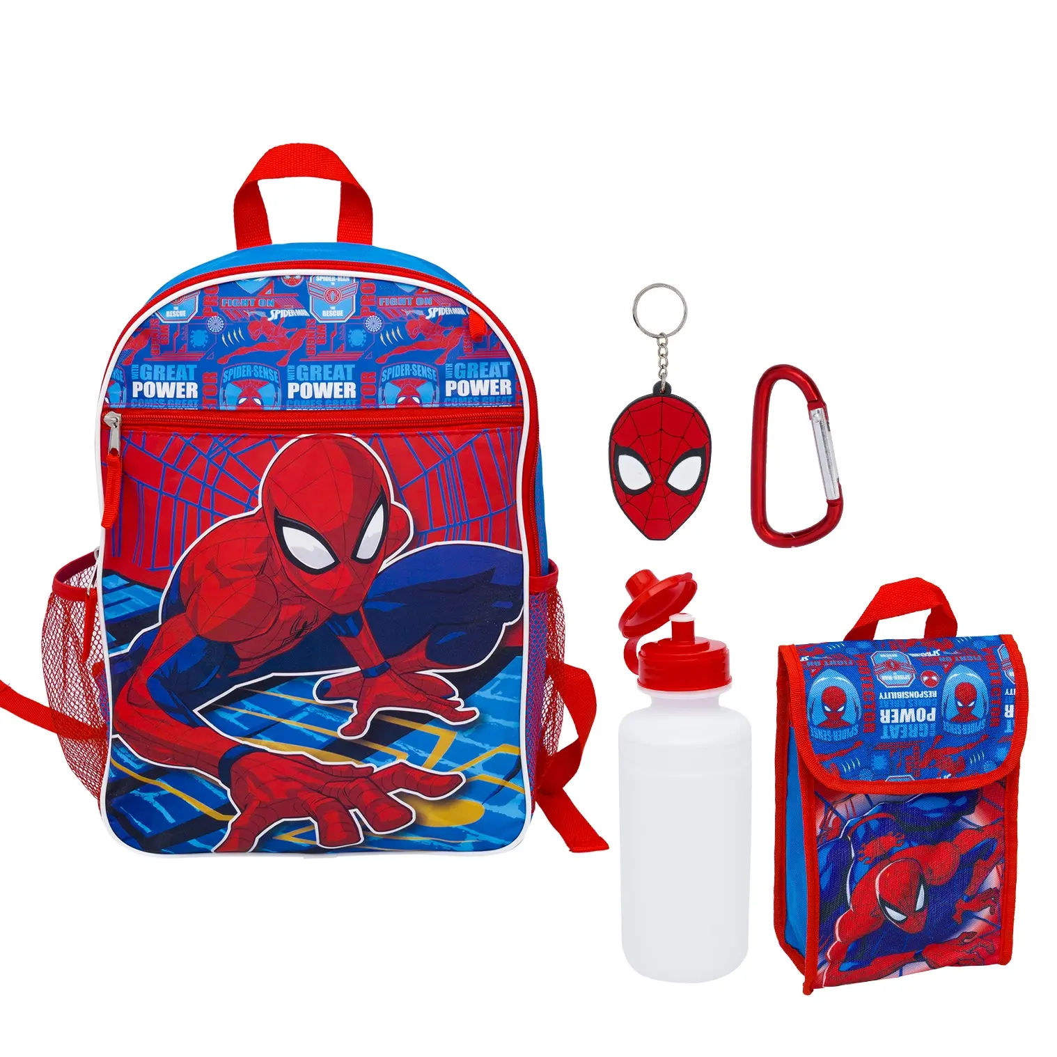 Wholesale Marvel Spider-Man 5-piece Backpack Set | | SKU: 93885