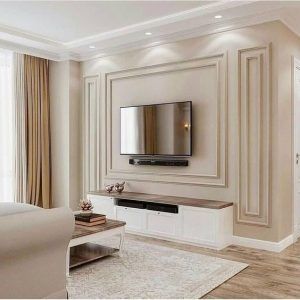 11 Inspirasi Wall Moulding untuk Hunian Modern - Pashouses