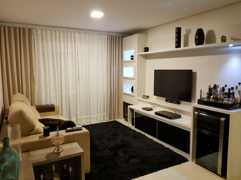 13 Inspirasi Desain Ruang TV Minimalis - Pashouses