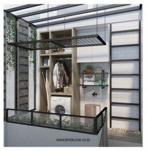 11 Desain Laundry Room Minimalis di Lahan Sempit - Pashouses