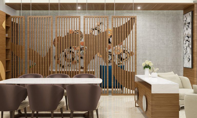 15 Ide Model Partisi Ruang Tamu dan Ruang Keluarga- Pashouses