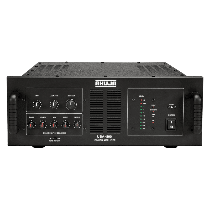 Ahuja UBA 800 Power Amplifiers | 800 Watts | DJ & Power Amplifier