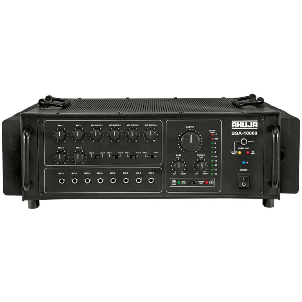 Ahuja SSA 250M Mixer Amplifiers | 250 Watts Mixer Amplifier