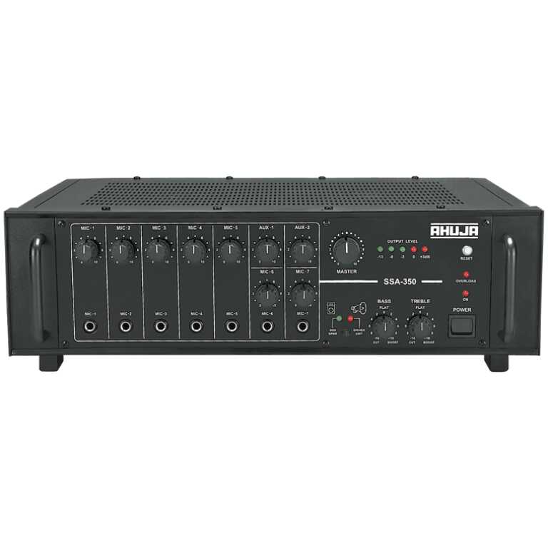 Ahuja TZA 2000®DP Mixer Amplifiers | 200 Watts With Built-In Digital ... Ahuja TZA 2000®DP Mixer Amplifiers | 200 Watts With Built-In Digital ...