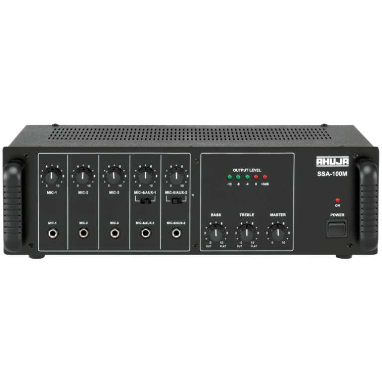 Ahuja TZA 4000®DPM Mixer Amplifiers | 400 Watts With Built-In Digital ...