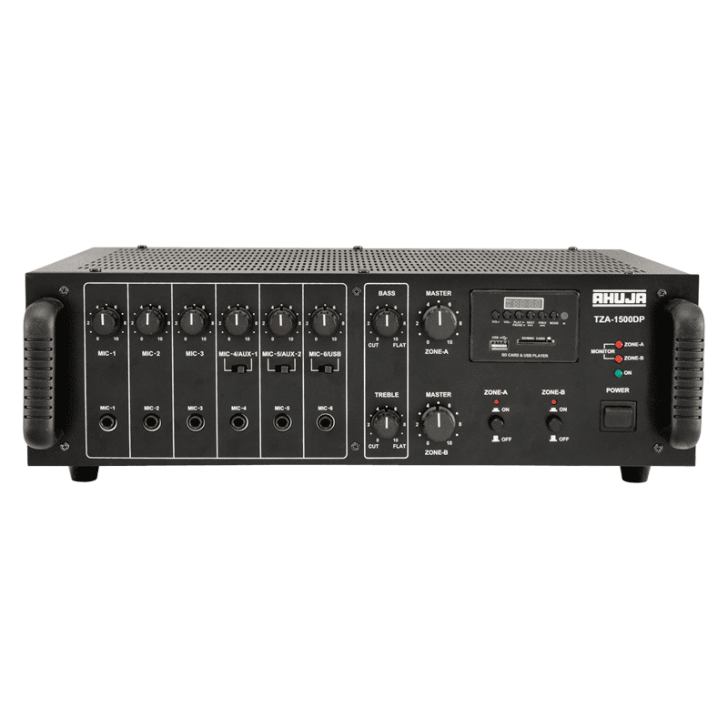 Ahuja TZA 1500Â®DP Mixer Amplifiers | 160 Watts With Built-In Digital ...