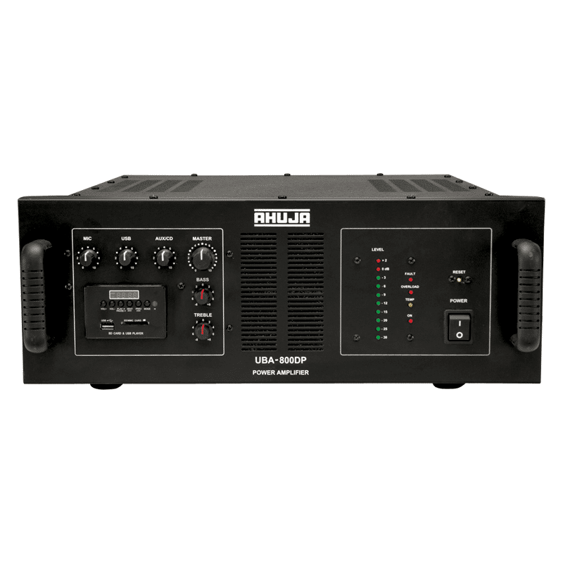 Ahuja UBA 800DP Power Amplifiers | 800 Watts With Built-In Digital ...