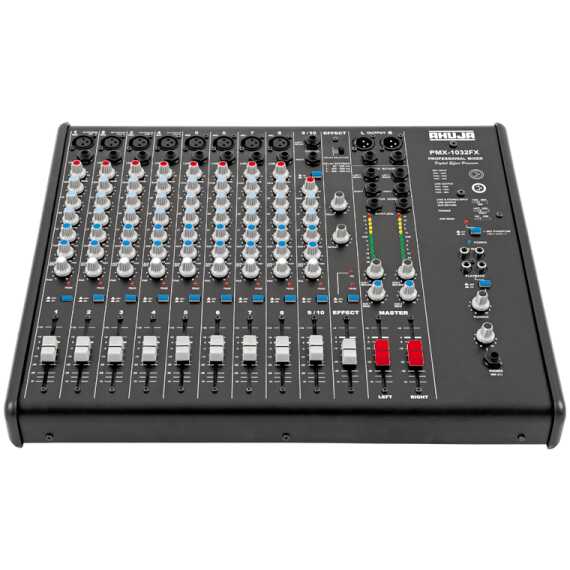 Ahuja PMX 1032FX Mixers | 48V Phantom Supply On 4 Channels. | AC ...