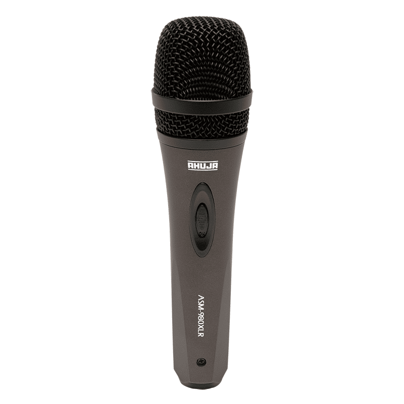 Ahuja ASM 980XLR Microphones | Unidirectional Dynamic | Vocal & Speech
