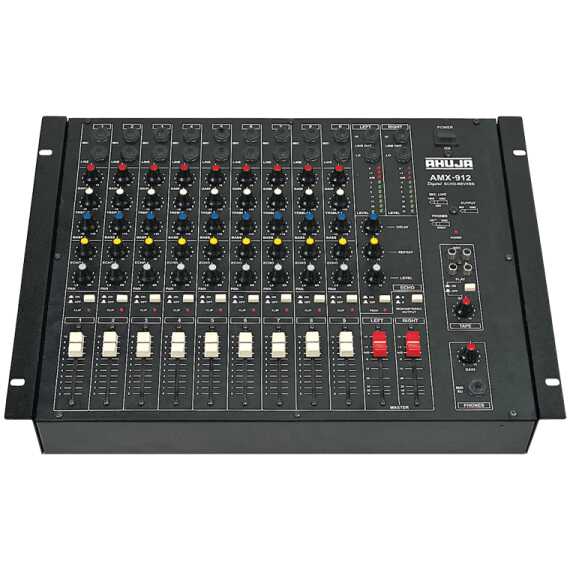 Ahuja AMX 912DP Mixers | 9 Channel With Built-In Mp3 Player & Digital ...