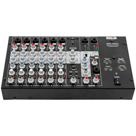 Ahuja AMX 70DFX Mixers | 7 Channel With Built-In Digital Player | AC ...