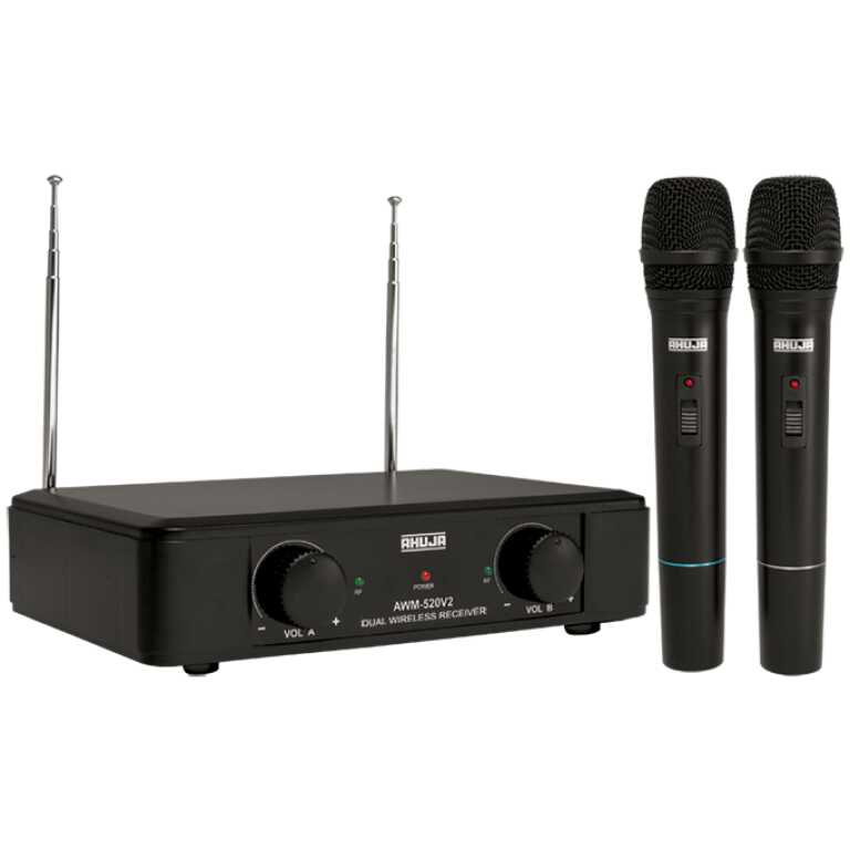 Studiomaster XR 100 4H UHF Wireless Microphone (Four Hand Microphones)