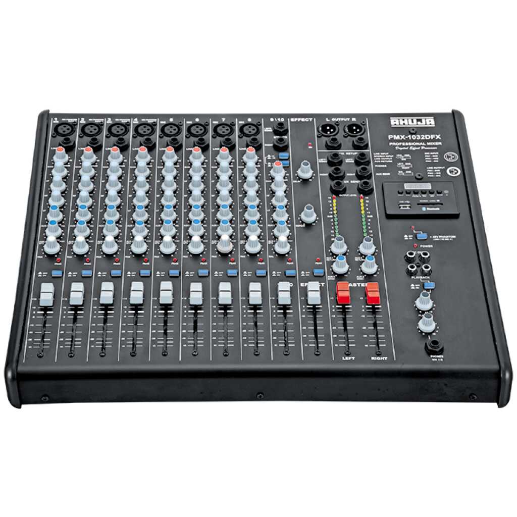 Ahuja FMX 106DP Mixer With Bluetooth, Recording & USB Option